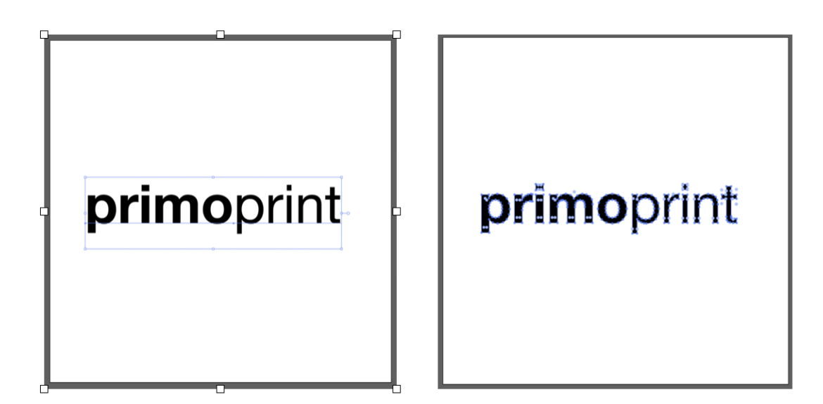How to Outline Your Fonts for Print | Primoprint Blog