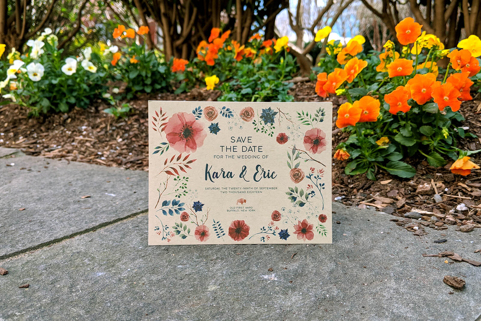 Kraft Paper Wedding Invitation | Primoprint