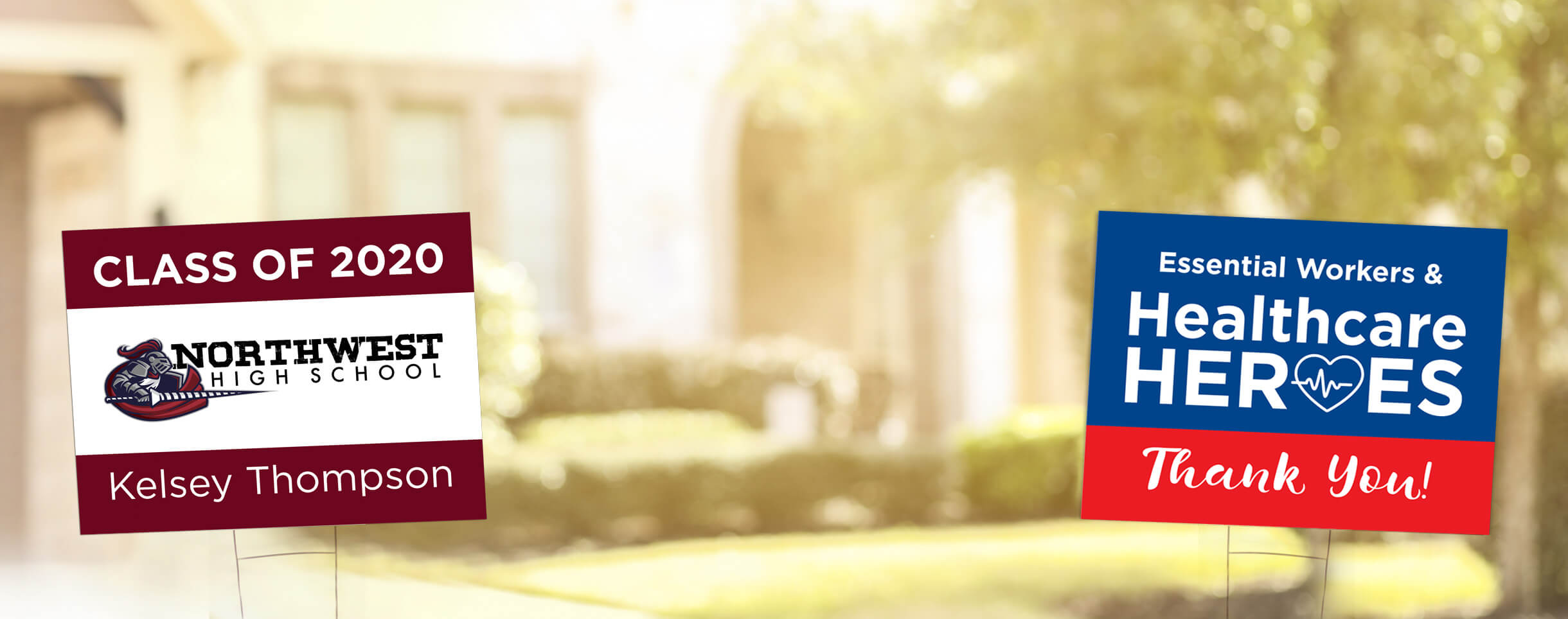 Support Yard Signs | Senior Yard Signs | Templates | Primoprint